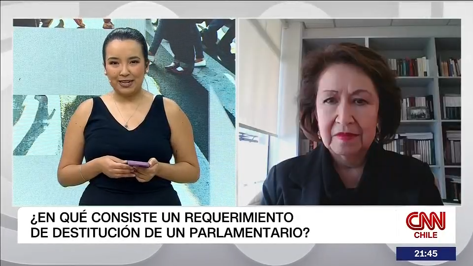 Entrevista a Marisol Peña en CNN Chile sobre los requerimientos del TC ...
